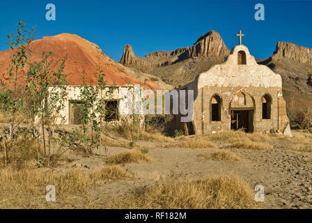 The Contrabando is ghost town and movie set in Big Bend Ranch State ...