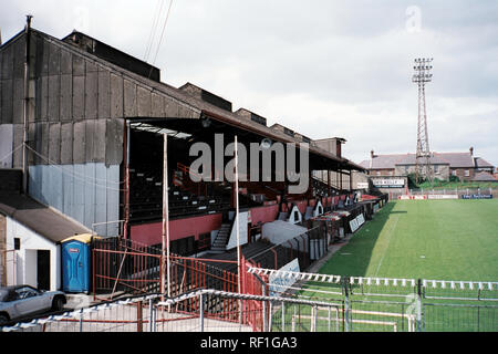 General view of Bohemian FC Football Ground, Dalymount Park ...