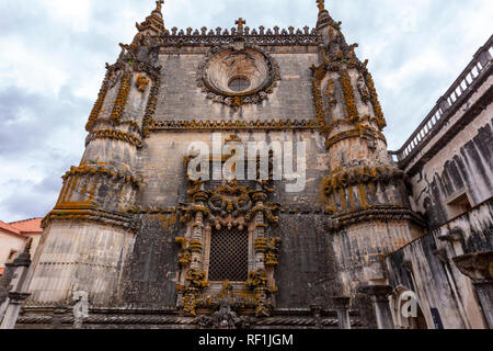 The famous chapter house window, made by Diogo de Arruda in 1510-1513 ...