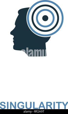 Singularity icon. Premium style design from artificial intelligence ...