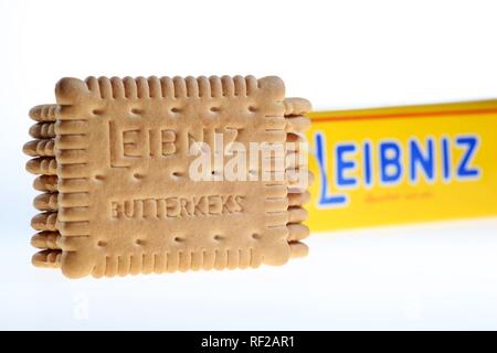 Leibniz shortbread biscuits Stock Photo - Alamy