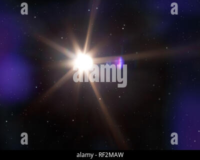 An illustration of a detailed stars background Stock Photo - Alamy