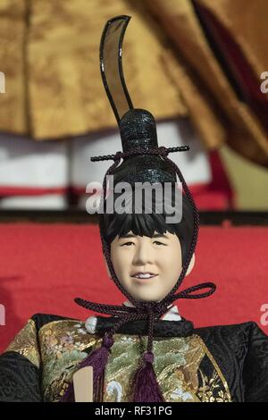 Japanese Shogi player Sota Fujii (R) attends the Ryuo inauguration ...