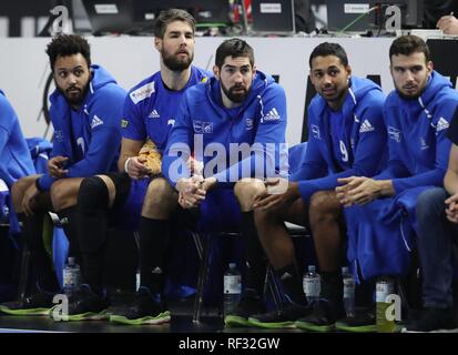 France s Nikola and Luka Karabatic Handball Men s during the Olympic ...