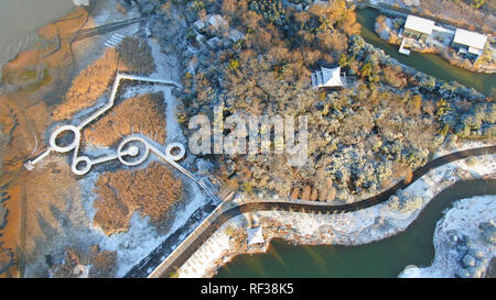 Nantong, Nantong, China. 24th Jan, 2019. Nantong, CHINA-Scenery of ...