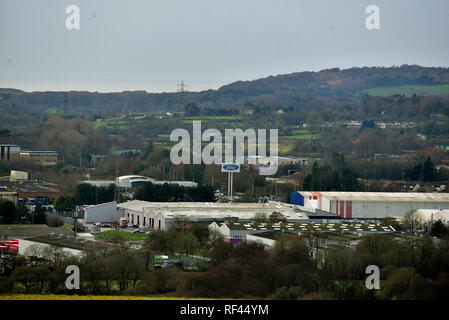 Ford Bridgend Engine Plant, Waterton Industrial Estate, Bridgend, South ...
