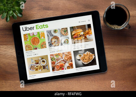 uber website screenshot Stock Photo - Alamy