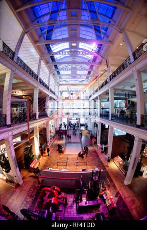 The main atrium at the Science Museum, London Stock Photo - Alamy