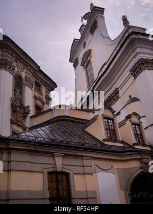 Wroclaw University, view of the Baroque exterior of the University of ...