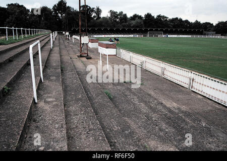 General view of Bromley FC Football Ground, Hayes Lane, Bromley, Kent ...