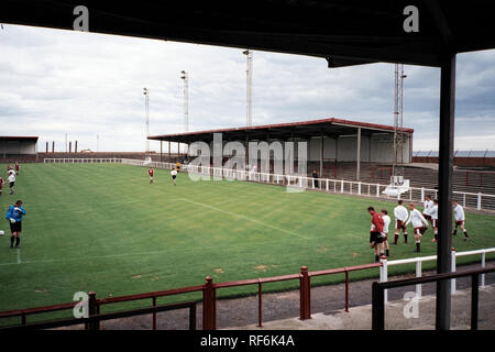 General view of Arbroath FC Football Ground, Gayfield Park, Arbroath ...