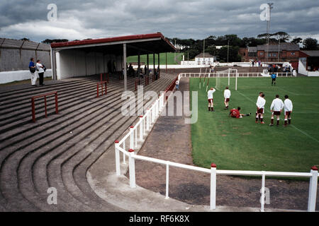 General view of Arbroath FC Football Ground, Gayfield Park, Arbroath ...