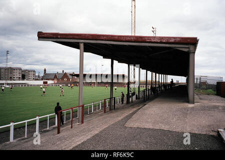 General view of Arbroath FC Football Ground, Gayfield Park, Arbroath ...