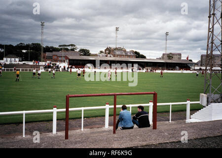 General view of Arbroath FC Football Ground, Gayfield Park, Arbroath ...