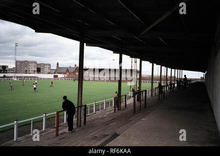 General view of Arbroath FC Football Ground, Gayfield Park, Arbroath ...