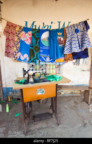 old-fashioned sewing machine at horizontal composition Stock Photo - Alamy