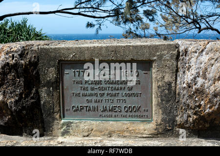 Captain Cook Memorial, Point Lookout, North Stradbroke Island ...