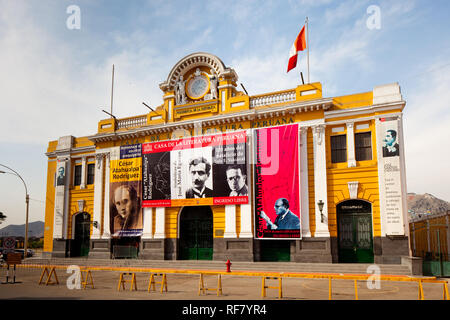 National Library of Peru in Lima Stock Photo: 235040305 - Alamy