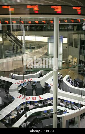 Stock Exchange in the Nihombashi financial district, Tokyo, Japan, Asia ...