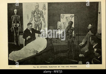 Vintage victorian photograph of medical scientists and doctors studying ...