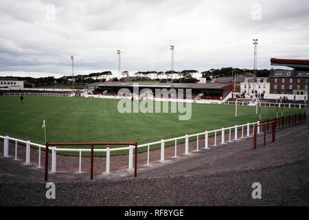 General view of Arbroath FC Football Ground, Gayfield Park, Arbroath ...