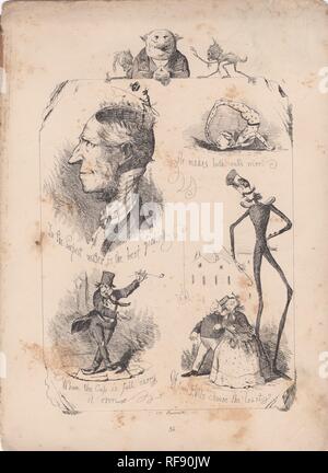 Proverbs Drawing by Charles H. Bennett 1859 Stock Photo - Alamy