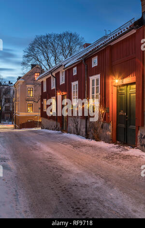 The old town streets of Uppsala, Sweden Stock Photo - Alamy