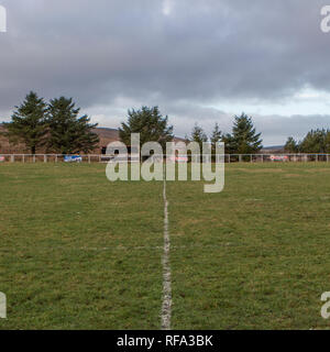 Study on the rugby pitch at Trefil, Wales Stock Photo - Alamy