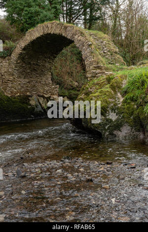 Cromwell's bridge Kenmare. 11th century old ancient heritage bridge ...