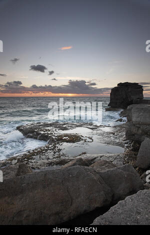 Limestone Sea Stack at Portland Bill on the Isle of Portland, Jurassic ...