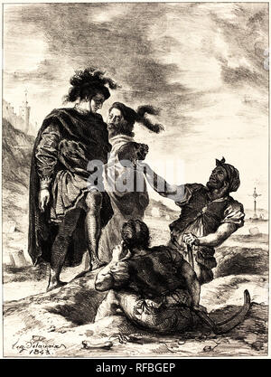 HAMLET Act V scene 1 Hamlet, Horatio, Gravedigger and Yorick's skull ...