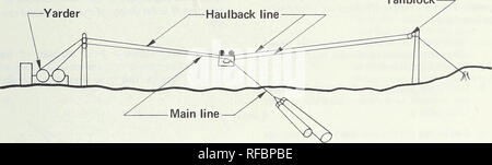 . Mechanics of running skylines. Logging, Skyline. 2.0 SYSTEMS IN USE ...