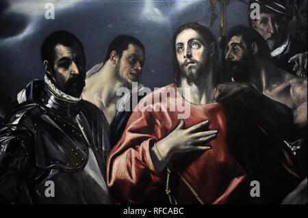 Painting 'Disrobing of Christ' ('El Expolio de Cristo') by Spanish ...