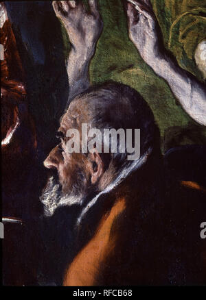 This self-portrait detail of El Greco, one of the foremost painters of ...