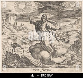 Plate 1: The Creation of the World (Orbis fabrica), from Ovid's ...