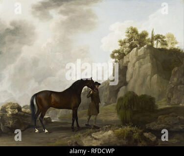 George Stubbs’ 1780 oil on panel painting 'Greenland Falcon' is a ...