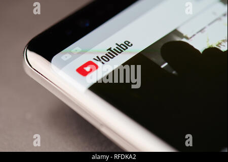 Youtube, Social Media Background Design Stock Photo - Alamy