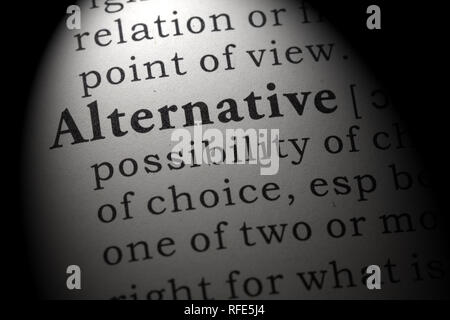 Fake Dictionary, Dictionary definition of the word alternative ...