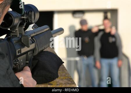 DEU Germany Police special squad SWAT Teams exercise Stock Photo - Alamy