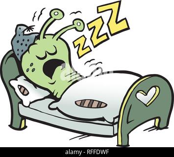 cartoon tired worm Stock Vector Image & Art - Alamy