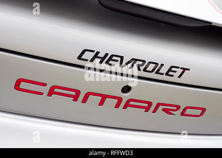 The fourth-generation Chevrolet Camaro coupe is a high-performance ...