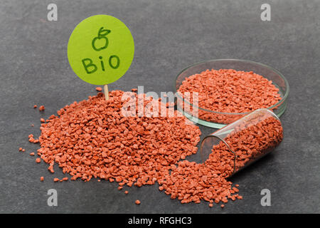 pile of pink fertilizer for plants Stock Photo - Alamy