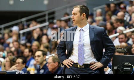 Jacksonville head coach Tony Jasick during the first half of an NCAA ...