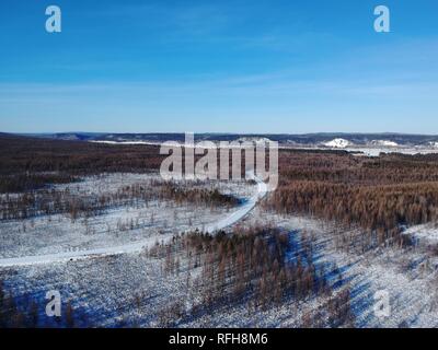Mohe, Mohe, China. 26th Jan, 2019. Mohe, CHINA-Winter scenery of ...
