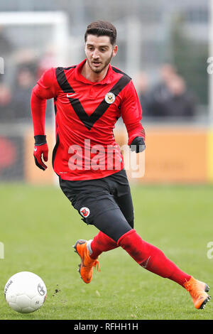 AMSTERDAM, 26-01-2019, Sportpark Goed Genoeg, Dutch Tweede Divisie ...