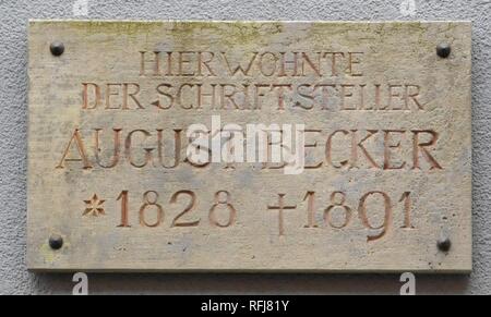 August Becker CTH Stock Photo - Alamy