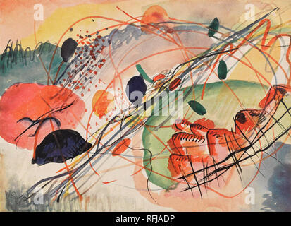 Wassily Kandinsky - composition 5 1911 Stock Photo - Alamy