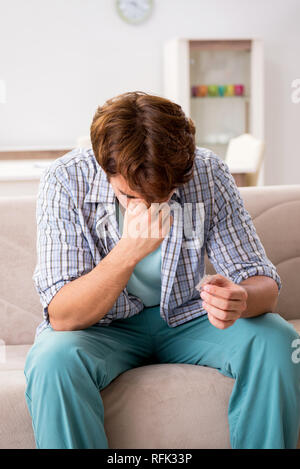Young man committing suicide with razor blade Stock Photo - Alamy