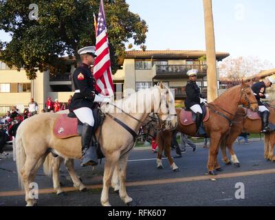 The Marine Corps Mounted Color Guard, Stationed on Marine Corps ...
