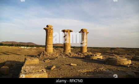 in africa sudan kerma the antique city of the nubians near the nilo and ...